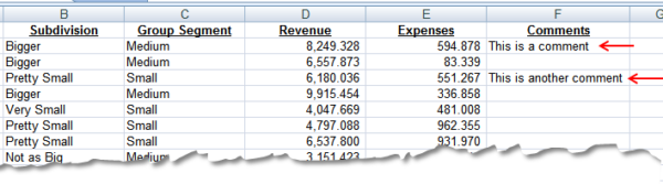 How to Annotate an Excel Pivot Table - Excel Zoom
